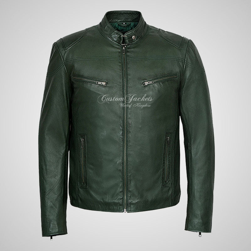 RAGE Mens Leather Fashion Biker Jacket Soft Leather – Custom Jackets